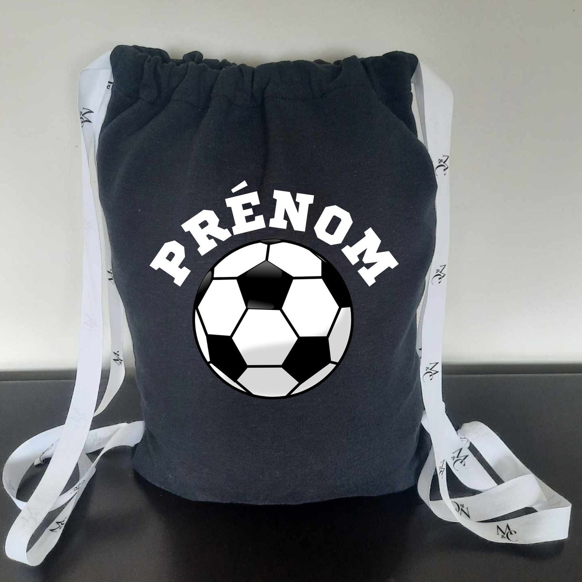 Sac à cordon - Imprimé Ballon Soccer – MomMe et Cie Inc.